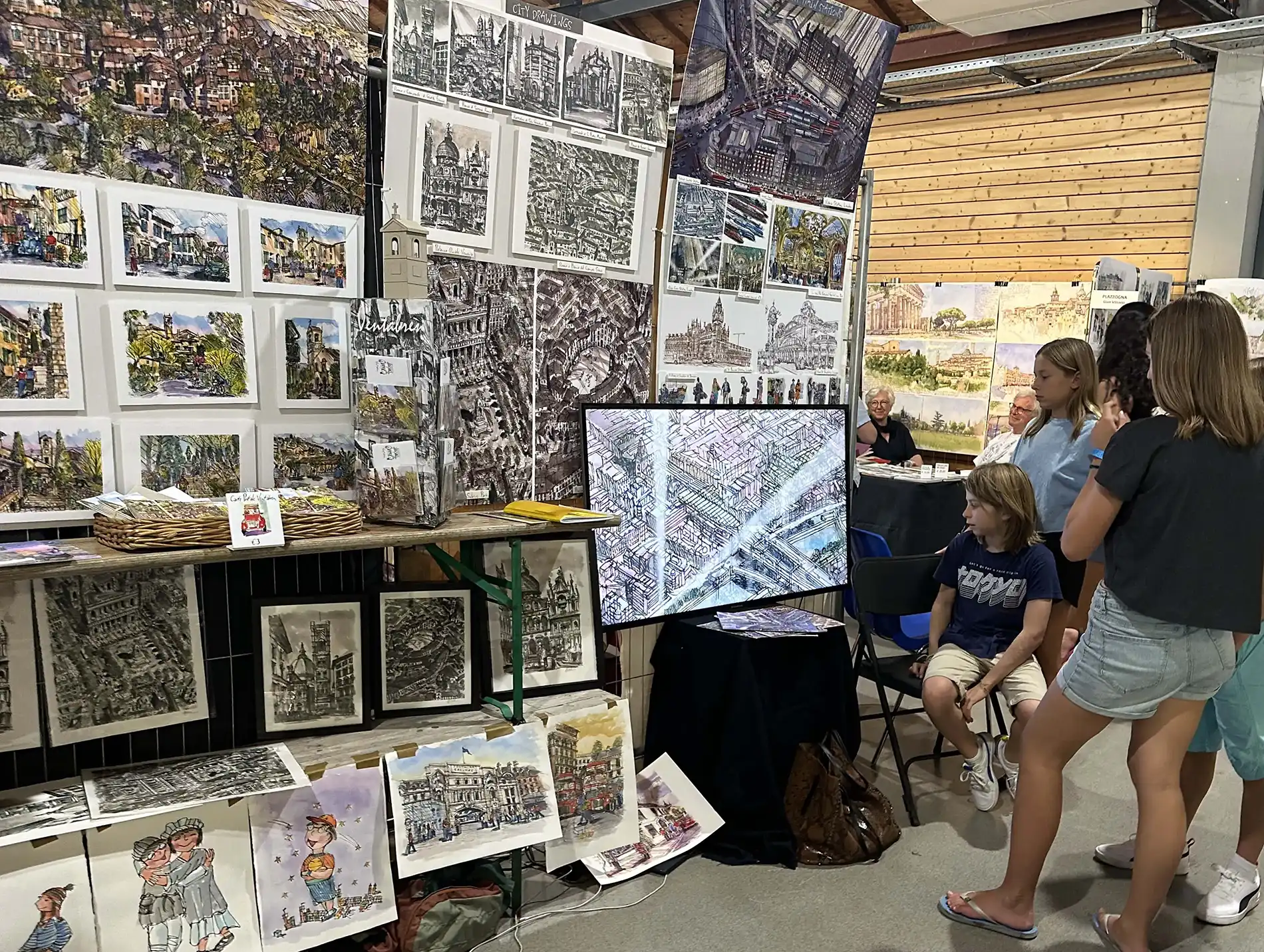 Blog & Exhibitions | William Block’s Art Events & Travel Sketches